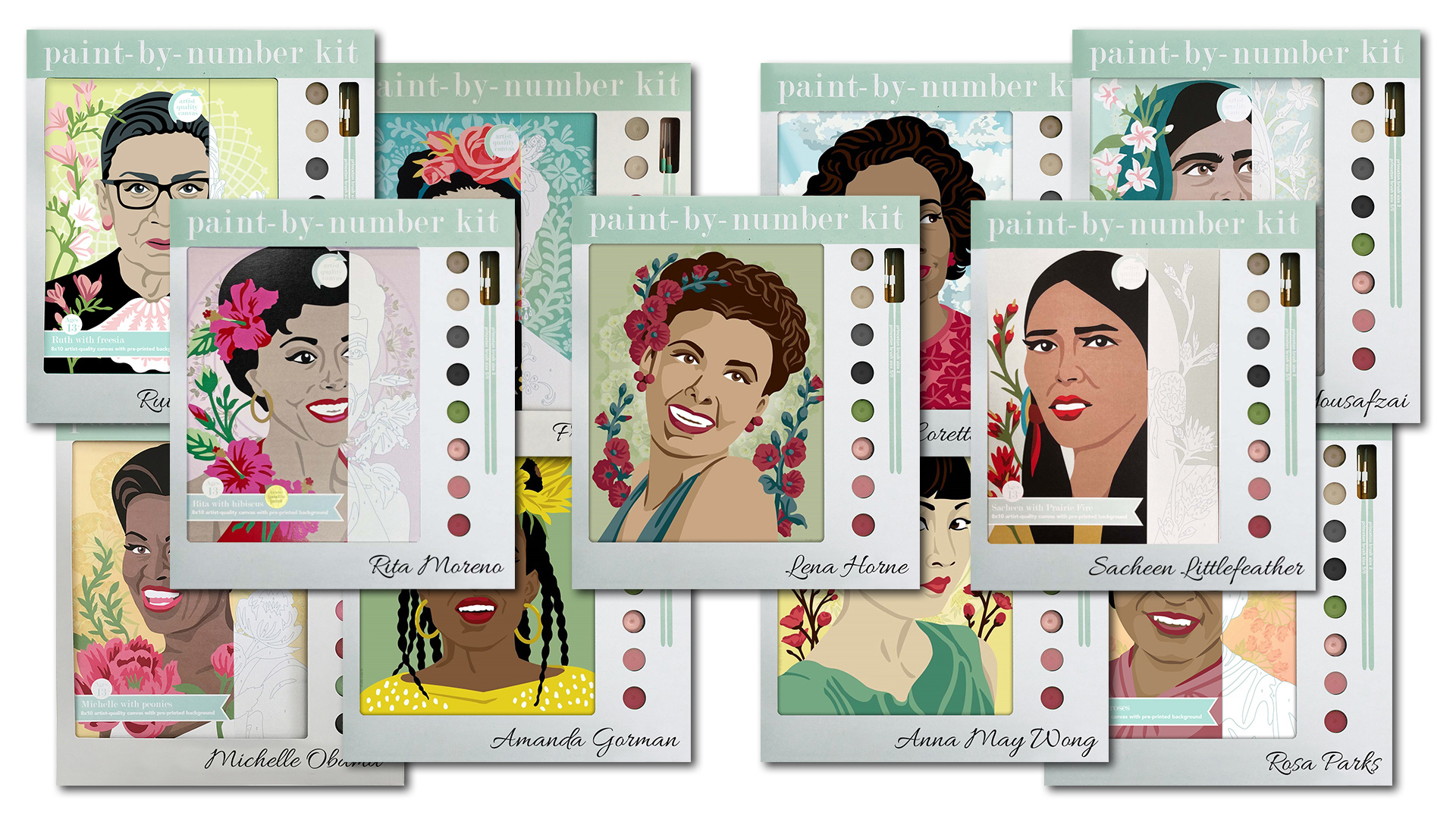 Paint By Number for Womens History Month | The College Agency